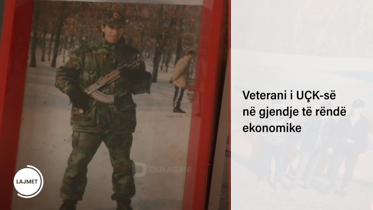 Veterani i UÇK-së në gjendje të rëndë ekonomike - Dukagjini