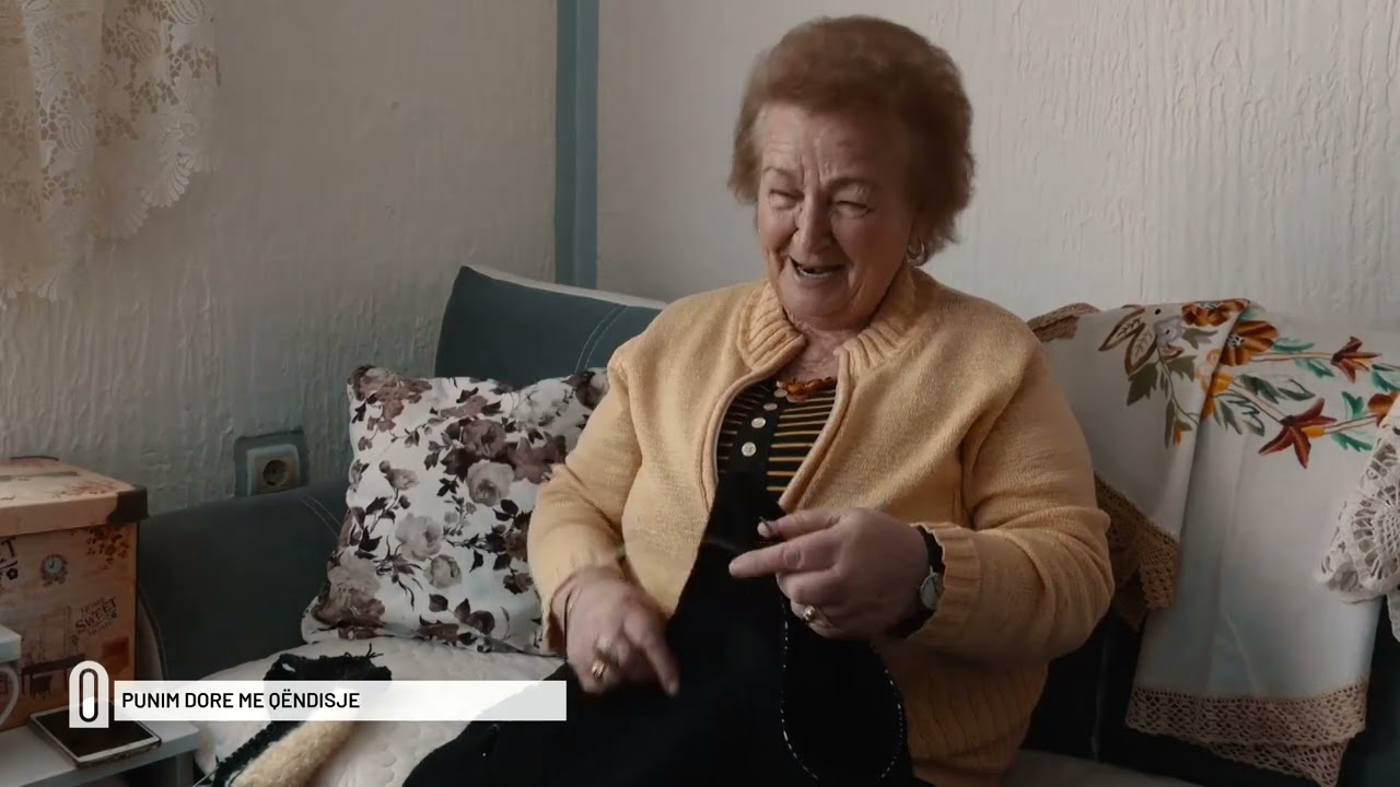 Punim dore me qëndisje - Dukagjini