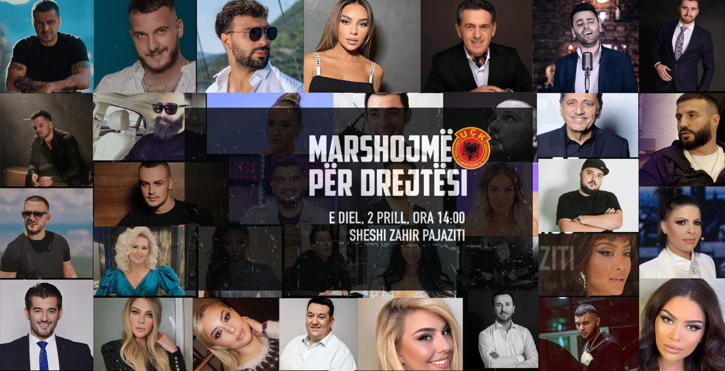 Këngëtarë e artistë përkrahin marshin e “Liria ka Emër”, në mbështetje ...