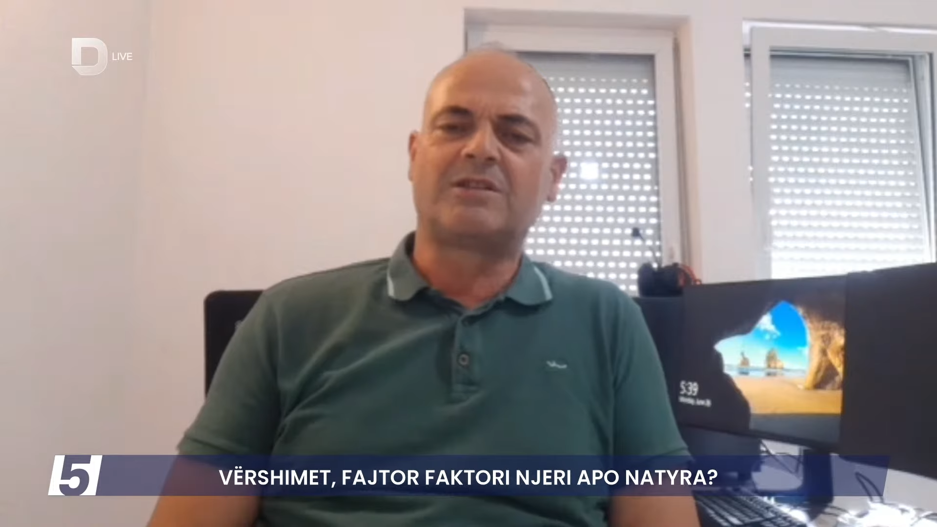 Vërshimet, fajtor faktori njeri apo natyra – flet Besim Aliu nga IHMK ... Vërshimet, fajtor faktori njeri apo natyra – flet Besim Aliu nga IHMK ...