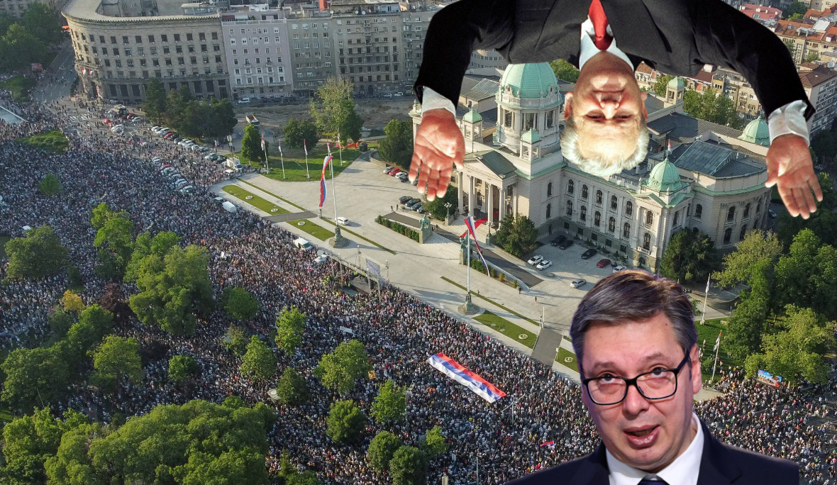 “Kundër sundimit autoritar të Vuçiqit”, New York Times për protestat në ... “Kundër sundimit autoritar të Vuçiqit”, New York Times për protestat në ...
