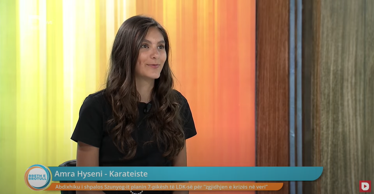 Kampionja e botës në karate, Amra Hyseni, flet për rrugëtim e saj drejt ...