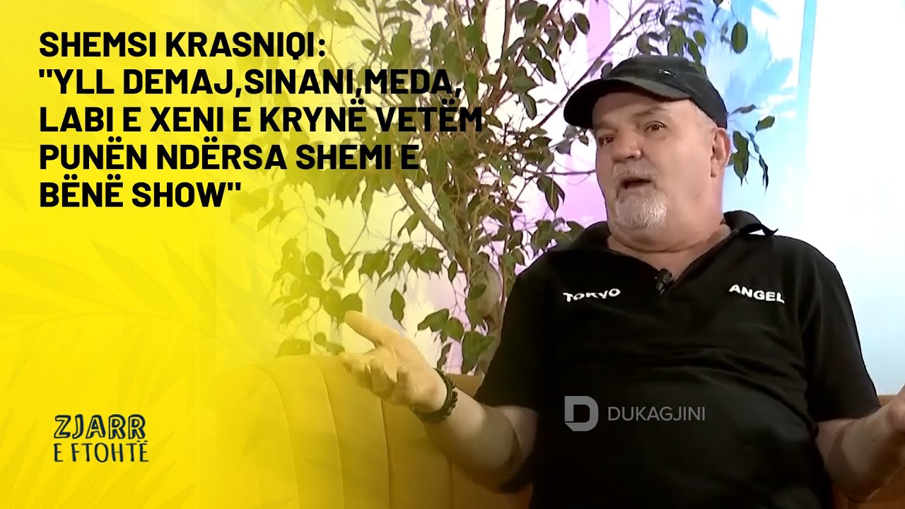 Shemsi Krasniqi: “Yll Demaj, Sinani,Meda, Labi e Xeni e krynë vetëm ...