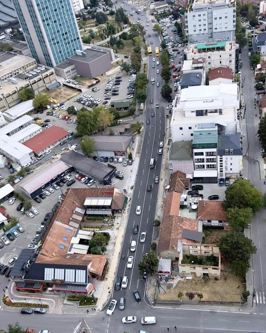 Përfundon zgjerimi i rrugës “Ukshin Hoti” në Prishtinë - Dukagjini