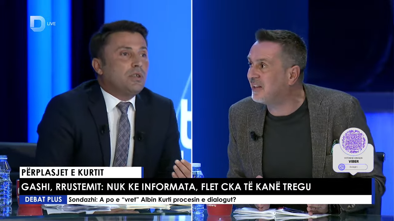 “Je PDK me Zemër” – “Që 15 vjet jam me VV-në”- Gashi e Rrustemi përplasen në “Debat Plus ...