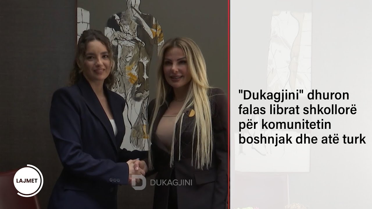 “Dukagjini” dhuron falas librat shkollorë për komunitetin boshnjak dhe ...