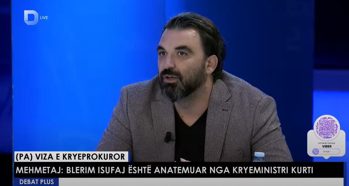 Mehmetaj: Blerim Isufaj është anatemuar nga kryeministri Kurti - Dukagjini