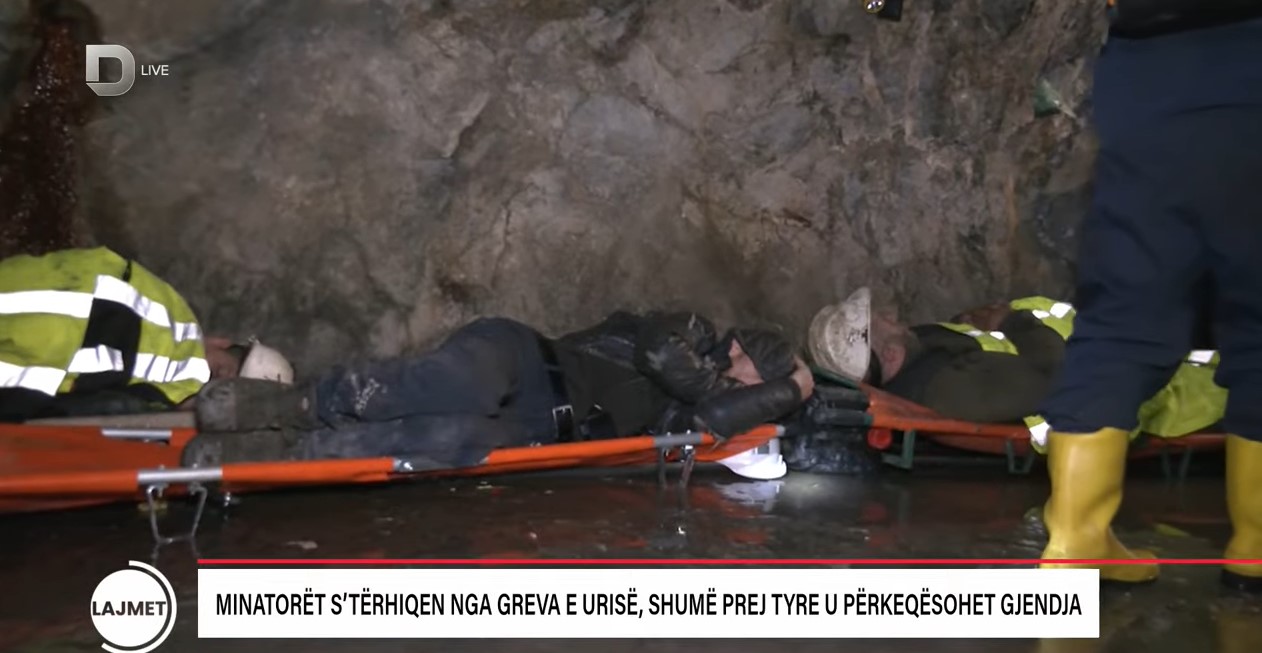 Minatorët nuk tërhiqen nga greva e urisë, shumë prej tyre iu ...