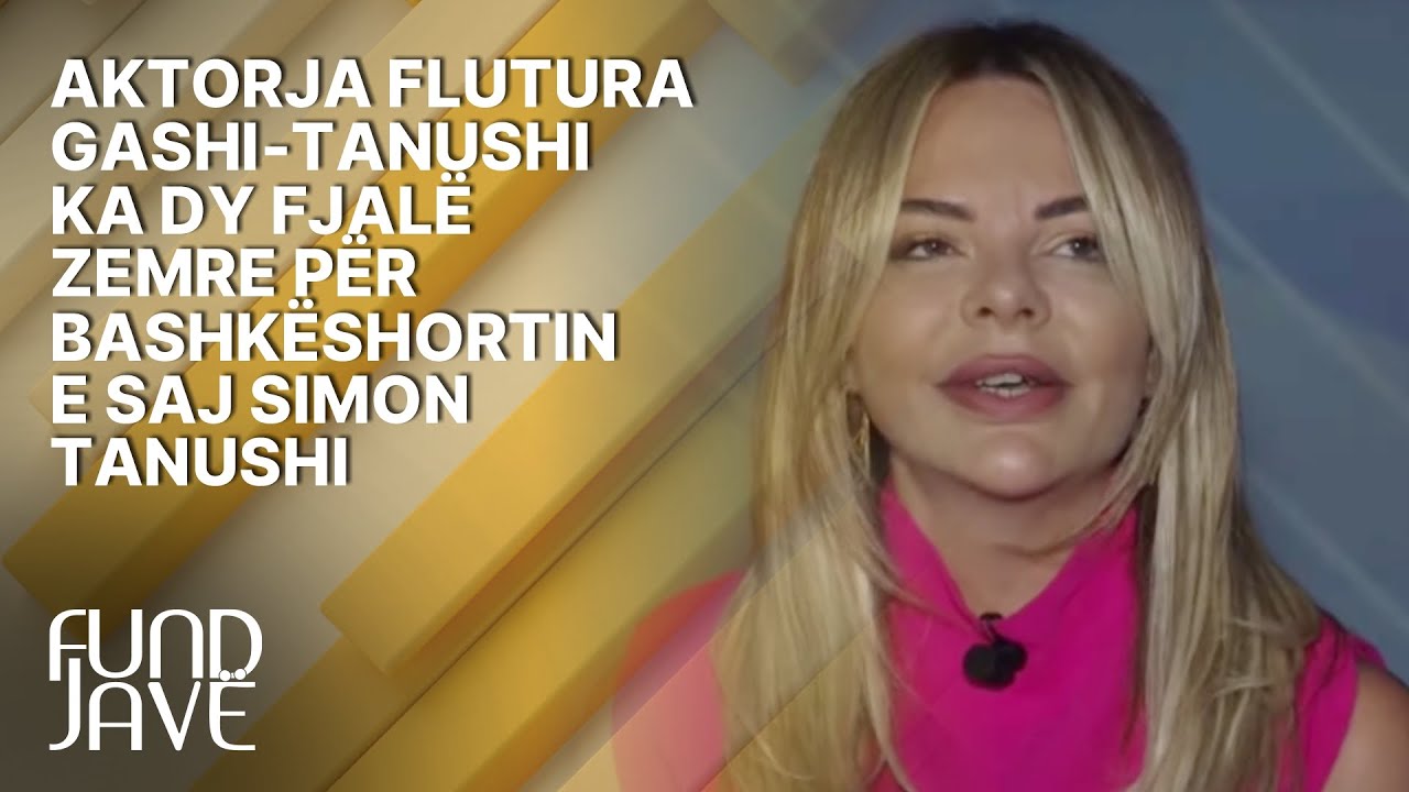 Aktorja Flutura Gashi-Tanushi ka dy fjalë zemre për bashkëshortin e saj ...