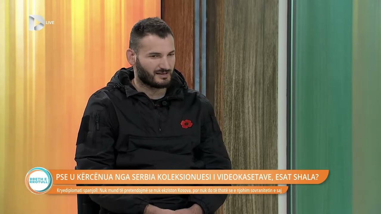Pse u kërcënua nga Serbia koleksionuesi i videokasetave, Esat Shala ...