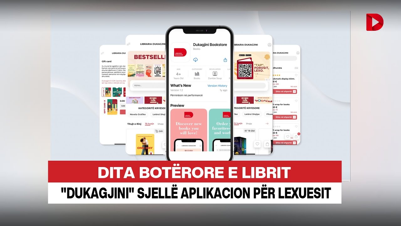Dita botërore e librit, libraria “Dukagjini” sjellë aplikacion për lexuesit - Dukagjini