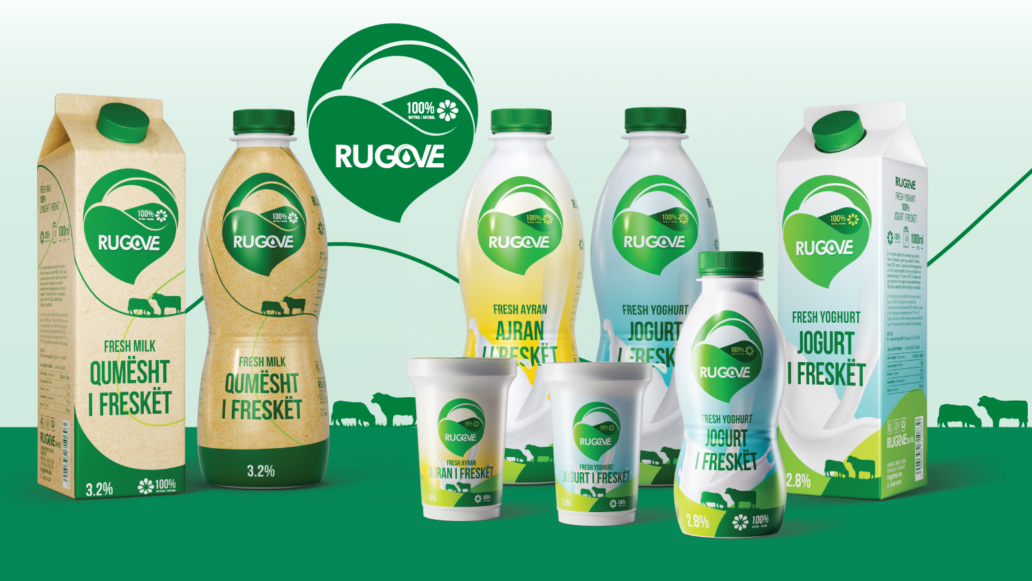 Korporata Rugove lanson në treg produktet e reja të qumështit - Dukagjini