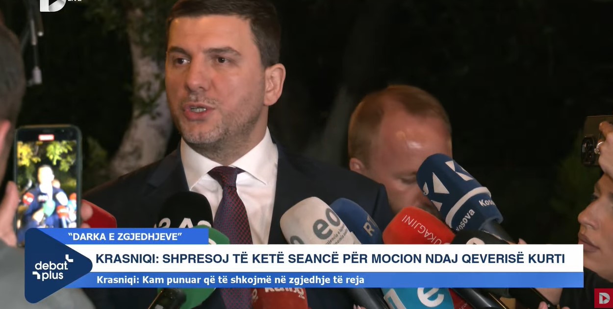 Krasniqi pas takimit me Kurtin: Ia shpreha qëndrimin që jemi të gatshëm ... Krasniqi pas takimit me Kurtin: Ia shpreha qëndrimin që jemi të gatshëm ...