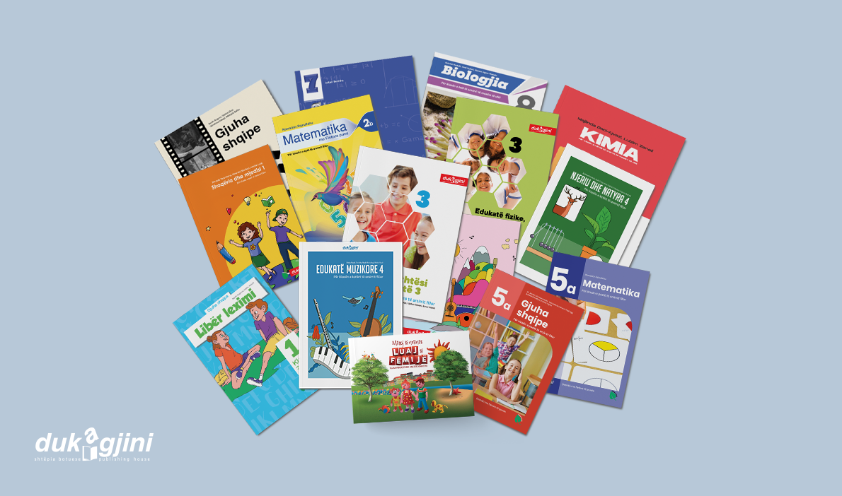 Shtëpia botuese “Dukagjini” prezanton tekstet shkollore për vitin 2024/ ...