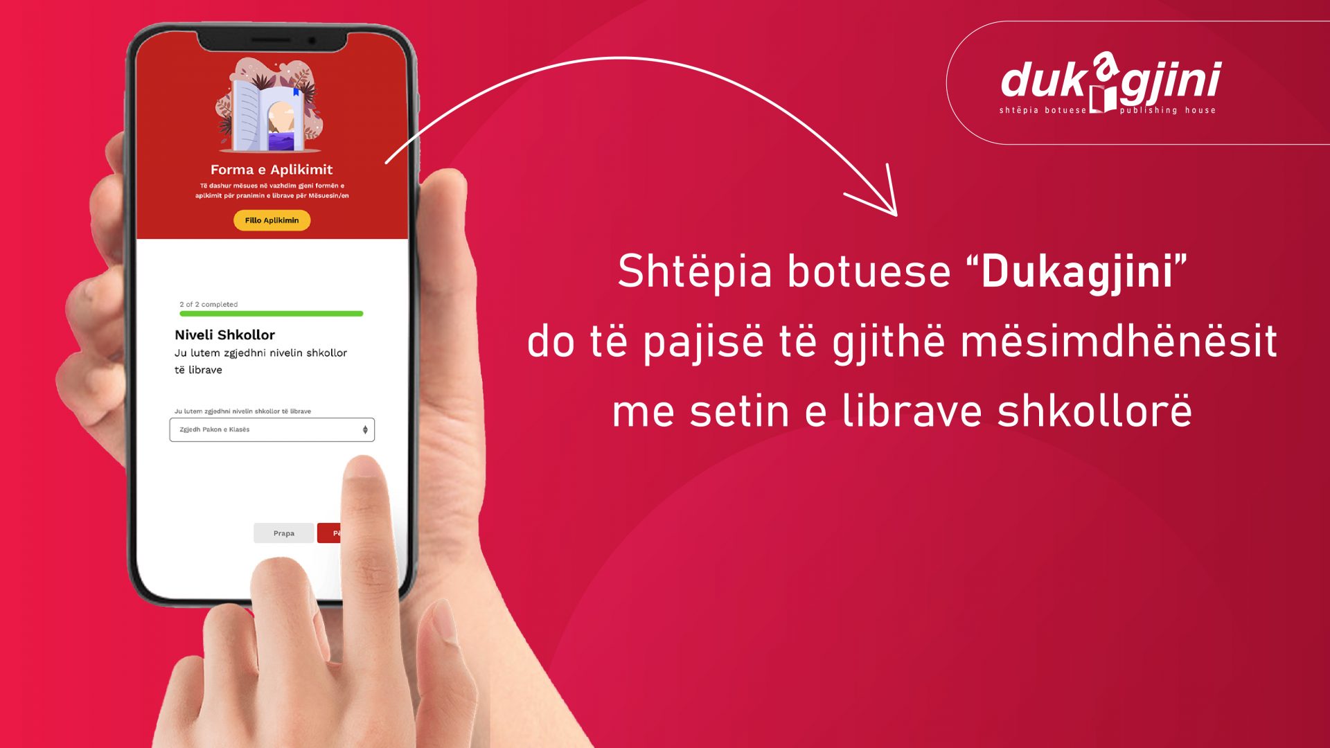 Shtëpia botuese “Dukagjini” do të pajisë të gjithë mësimdhënësit me ...