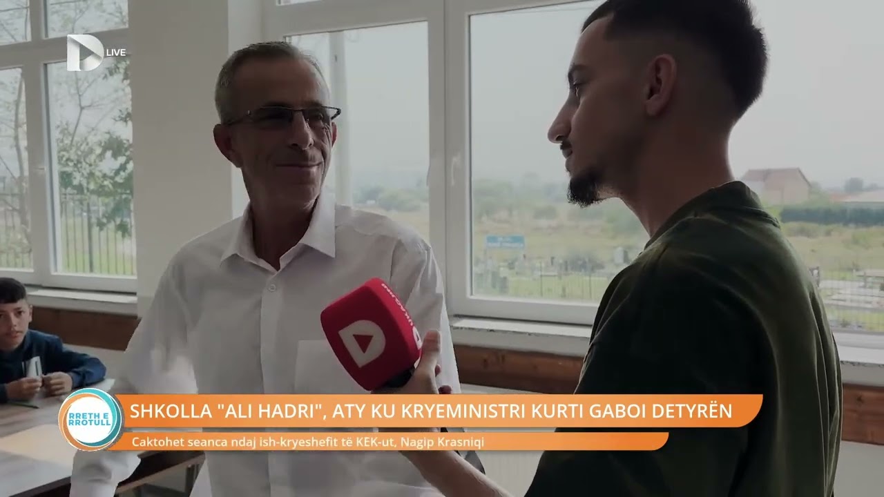 Shkolla “Ali Hadri”, aty ku kryeministri Kurti gaboi detyren, flet ...