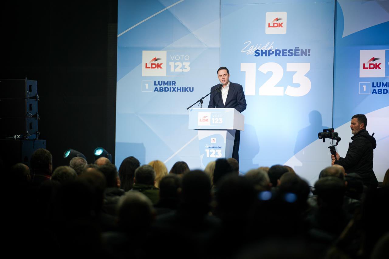 Abdixhiku sot mban tubime në Dragash, Prizren, Suharekë dhe Prishtinë ...